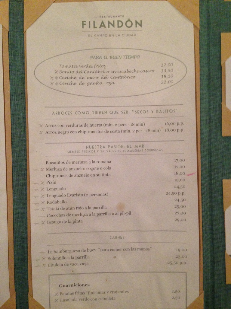 FILANDÓN | Dime un restaurante...