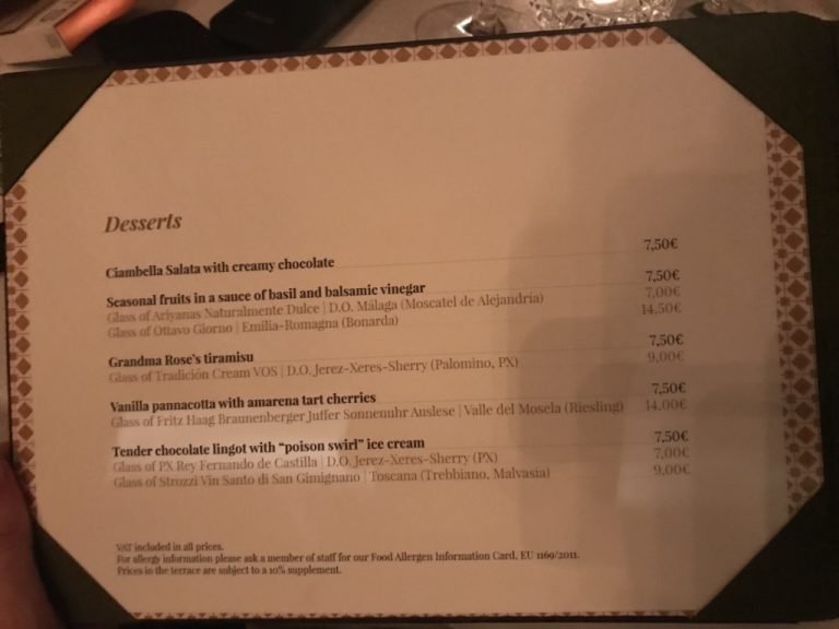 NUMA POMPILIO | Dime un restaurante...